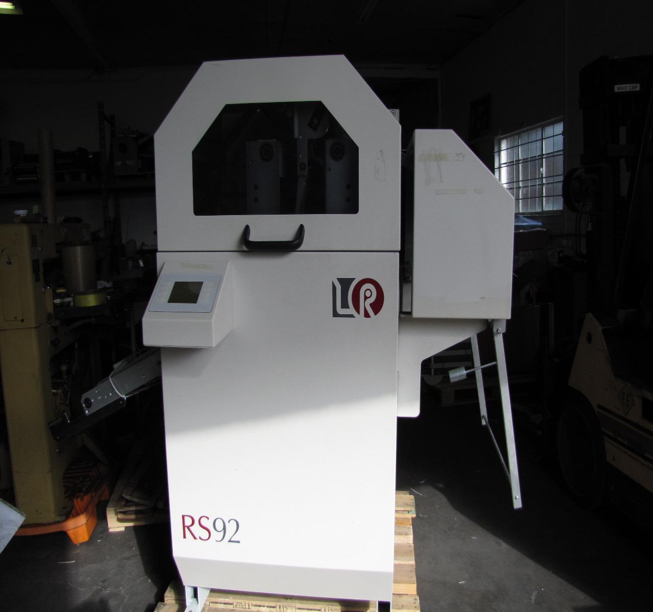 Lot #14: Lasermax Roll Systems RS92 Pinless Folder and Lasermax 501254 ...